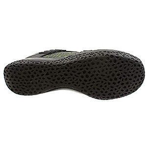 RUGGED SHARK Men's Water Shoes, Water-X Activewear Athletic Drainage Shoes with Bungee Lace Up, Sports Water Slip on Sneaker for Men Size 10, Green-Black