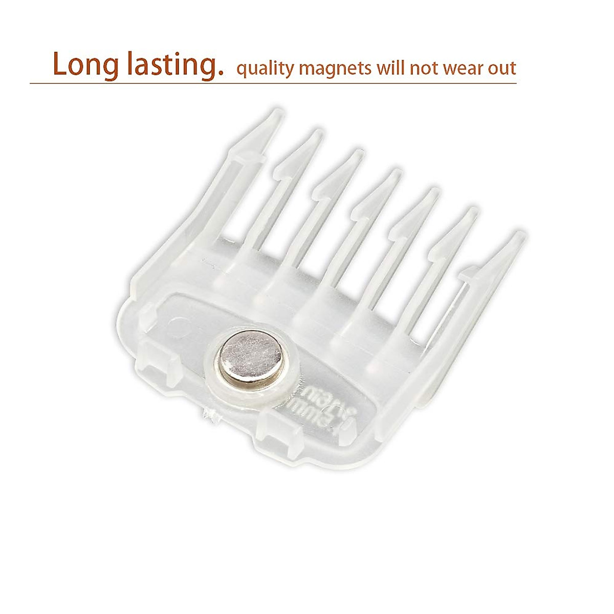 Professional Hair Clipper Guards Guides Hair Cutting Guides #3170-400- 1/8” to 1 fits for All Wahl Clippers