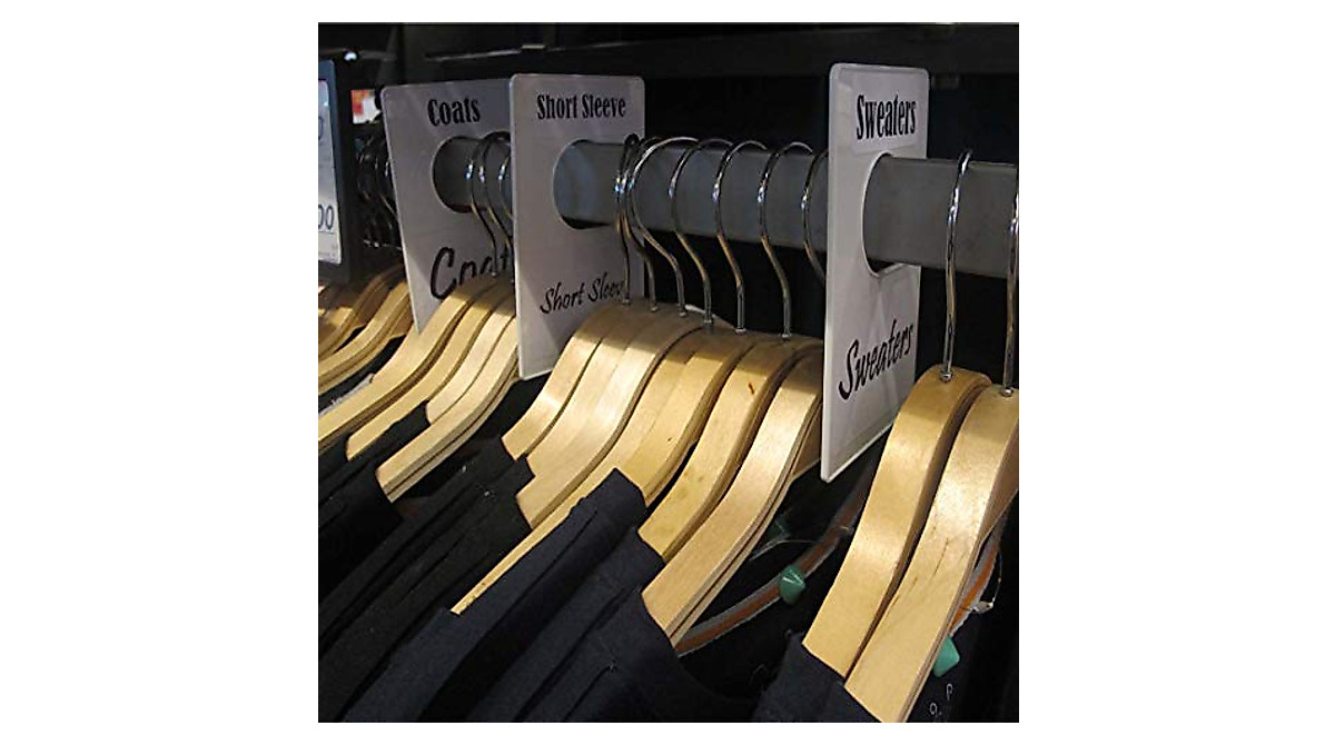 Organize with TraGoods 10 Pack Clothing Rack Dividers