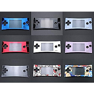Faceplate Cover Replacement Front Shell Housing Case for Game Boy Micro GBM (Light Purple)