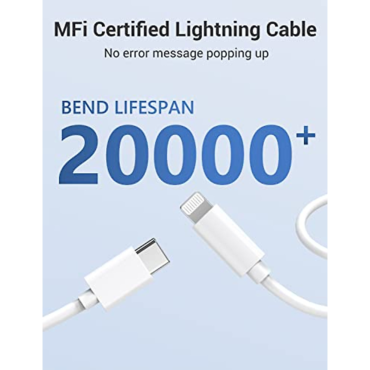 iPad Charger Fast Charging [MFi Certified], Quntis 30W GaN Quick Charger for iPhone iPad with 6.6FT USB C to Lightning Cable Compatible for iPad Pro/iPad Air/iPhone 14/14 Pro/14 Pro Max/13/12/11/XS