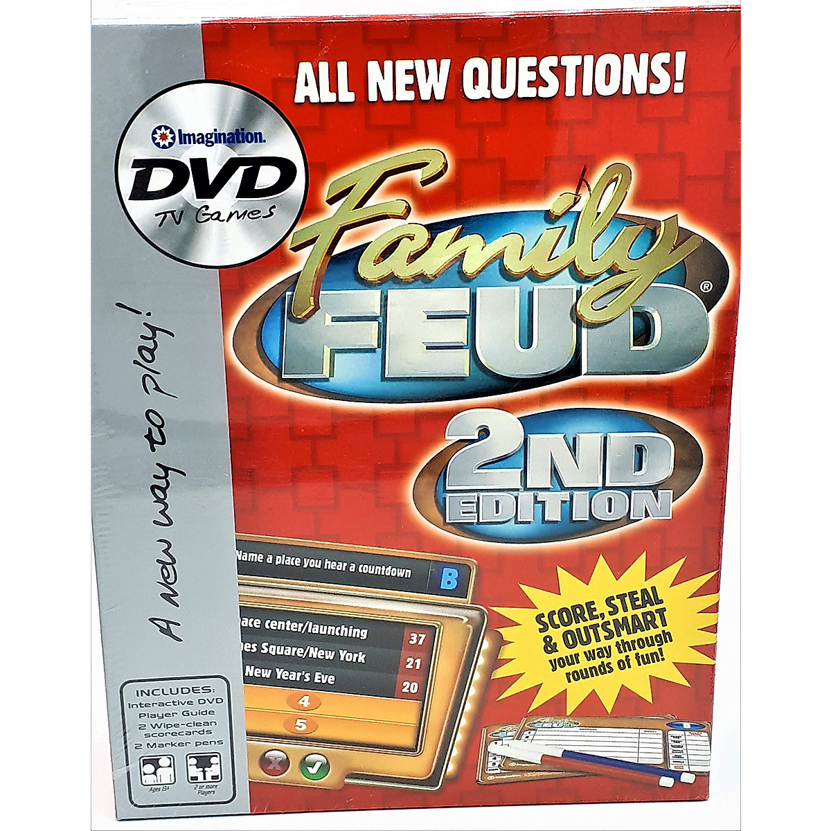 Imagination Entertainment Family Feud 2 Edition DVD Game