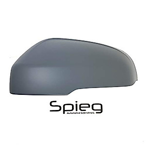Spieg Driver Side Mirror Cover Cap Housing Replacement for Volvo V40 V60 S60 S80 2011-2019 Primed Paintable (LH)