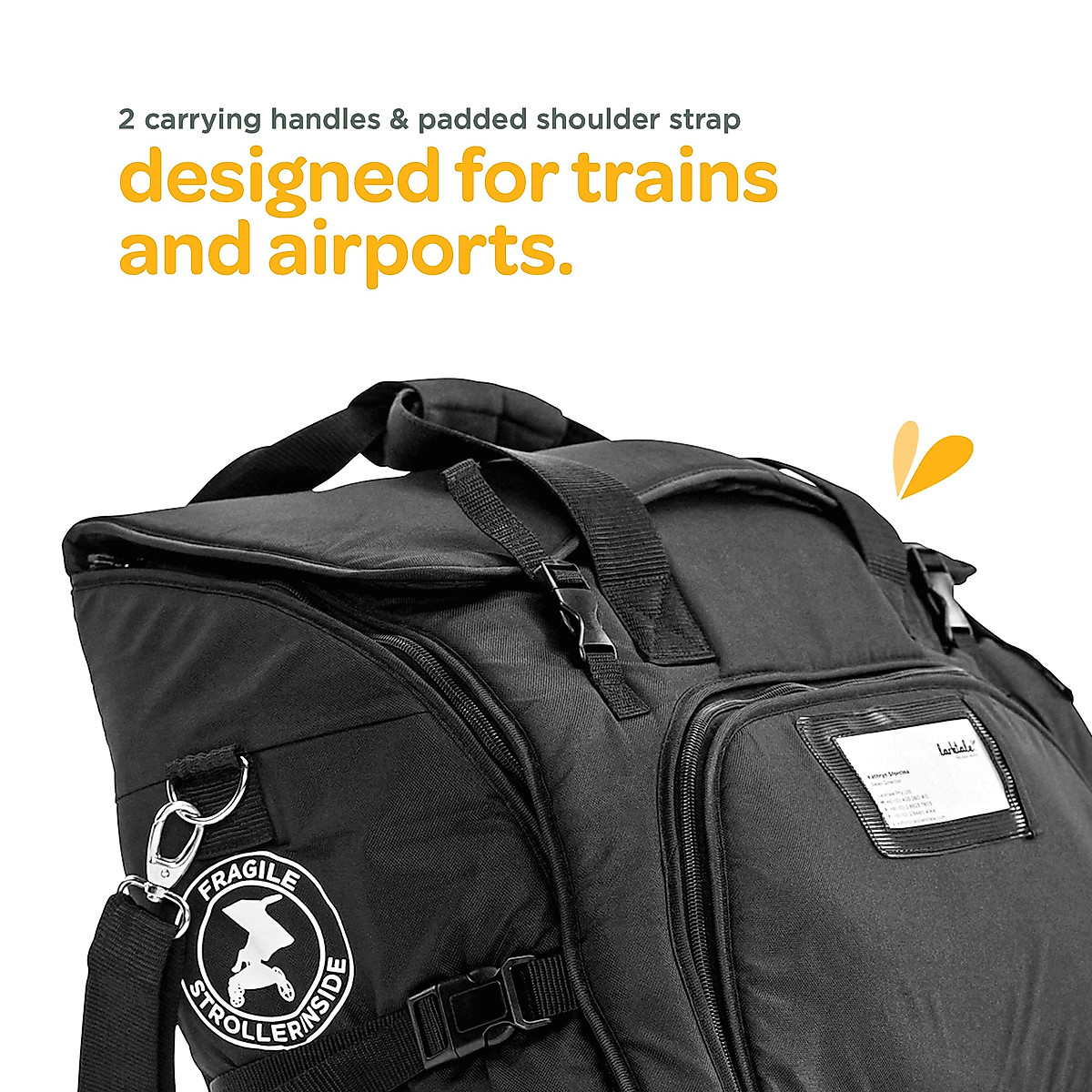 Larktale Travel Bag for Coast Stroller - Ideal for Train and Airport Travel