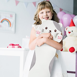 28inch Cat Plush Body Kitty Pillow, Soft Giant Doll Cute Kitten Squishy Cats Stuffed Animal Toy Gifts for Kids, Halloween, Christmas, Thanksgiving, Birthdays