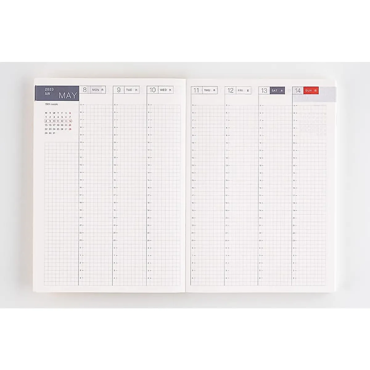 Hobonichi Techo Cousin Book [English/A5/January 2023 Start/Monday Start]