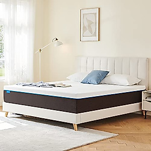 JINGWEI Narrow Twin Mattress 6 Inches Cooling-Gel Memory Foam Mattress Bed in a Box, Certified Foam, Pressure Relief Supportive, Medium Firm Narrow Twin Size Mattress, 30X 75 X 6inches