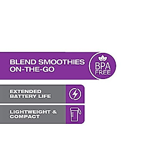 Salton Portable Blender - Blue, 300 ml