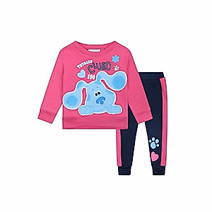 Nickelodeon Blue’s Clues & You Girls Long Sleeve Shirt and Pants Set for Infant and Toddler