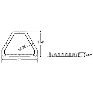 Vent Cover TecNiq RV ATV Truck Cargo Work Trailer Side Air Vent Kit
