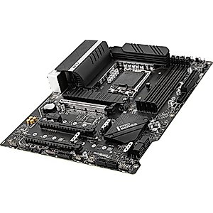 MSI PRO Z690-A WiFi ProSeries Motherboard (12th/13th/14th Gen Intel Core, LGA 1700 Socket, DDR5, PCIe 5, 2.5G LAN, M.2 Slots, Wi-Fi 6E, Bluetooth 5.3, ATX)