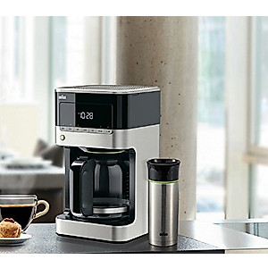 Braun Thermal Travel Coffee Mug, Black