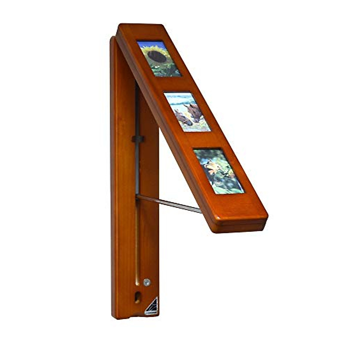 InstaHANGER Picture Perfect Closet Organizer, The Original Folding Drying Rack, Wall Mount