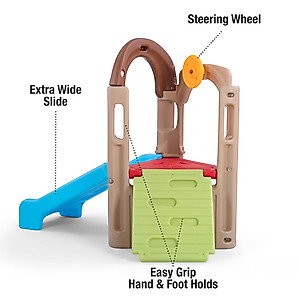 Simplay3 Young Explorers Activity Climber - Indoor or Outdoor Climber and Activity Playset for Toddlers and Kids, Made in USA