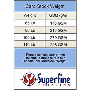 White Card Stock Paper | 11 x 17 Inches | Tabloid or Ledger | 100 Sheets Per Pack | 100lb Cover Smooth (270gsm)