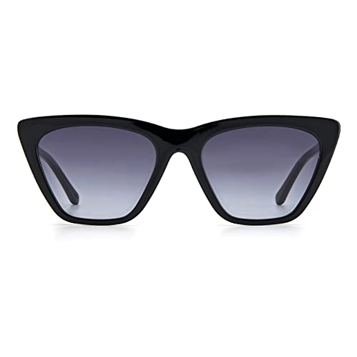 Fossil Women's Female Sunglass Style FOS 3121/S Cat Eye, Black/Gray Shaded, 54mm, 18mm