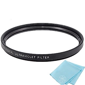 40.5mm UV Filter for Sony Alpha ZV-E10, A5000, A5100, A6000, A6100, A6300, A6400, A6500 Camera with Sony 16-50mm Lens, Alpha A7c with 28-60mm Lens