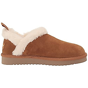 Koolaburra by UGG Women's ADVAY Slip-ON Fashion Boot, Chestnut, 8