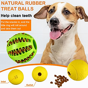 Shappy 22 Pcs Dog Balls Toys Dog Puzzle Teething Toys Ball Squeaky Dog Toys Dog Tennis Balls Durable Bouncy Floating Balls Rope Balls Dog Toys Solid Rubber Ball for Puppies Small Medium Large Dogs