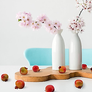 Meiwlong 26 PCS Fake Mini Foam Pomegranate Artificial Realistic Lifelike Fruits Indoor Home House Kitchen Supermarkets Decoration Autumn Festival Party Photography Props