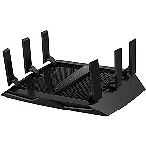 NETGEAR R7900P-100NAS Nighthawk X6 AC3000 Dual Band Smart WiFi Router, Gigabit Ethernet, Compatible with Amazon Echo/Alexa