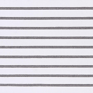 Hinwo 20 Gal / 77L Freestanding Large Laundry Hamper, Collapsible Laundry Storage Basket with Easy Carry Extended Handles for Clothes Toys, 16 x 12 x 24 Inches, Grey Stripe