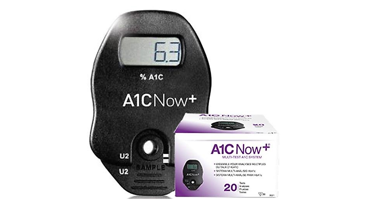 Bayer A1C Now+ 20 Test Kit for Accurate Diabetes Monitoring