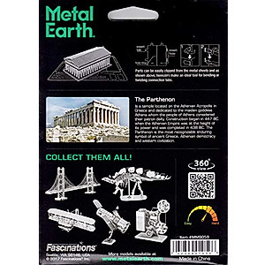 Metal Earth Parthenon 3D Metal Model Kit Fascinations