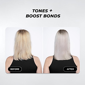 XMONDO Hair Supernova Blonde Toning Conditioner | Vegan Formula with Vegetable Proteins, Jojoba Oil, and Violet Pigments to Replenish, Restore, and Reduce Yellow Tones in Blonde Hair, 8 Fl Oz 1-Pack