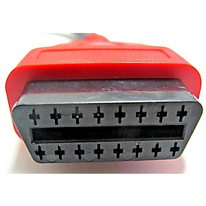 Xpertx Solutions Replacement OBD2 to OBD1 DA-5 Cable Converter Adapter Compatible with Snap-on Newer scanners and OBD1 adapters - Aftermarket Replacement