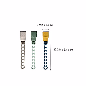 BUGUUYO 3pcs Rotary Clothes Rack Travel Hanger Hanging Racks for Clothes Adjustable Clothes Rack Clothes Hanger Pants Hanger Portable Abs Portable Clothes Racks Clothes Drying Hooks Suit