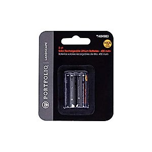 Portfolio 14430 3.2-Volt Rechargeable Lithium Landscape Lighting Batteries