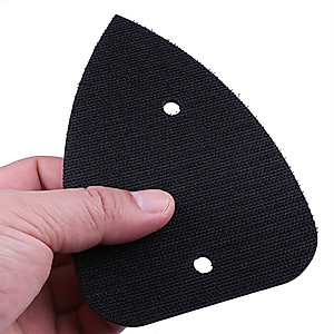 Detail Sander Backing Pad Replacement # 577044-01, Pack of 4, for Black & Decker Mouse Sander MS500, 11667, 11670, 11680, Craftsman 900116700, 900116670
