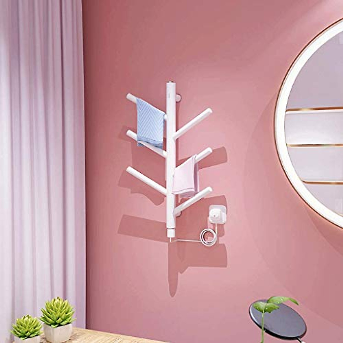 CHUNYU Electric Towel Rack Smart Electric Towel Rack Household Electric Heating Towel Rack Bathroom Towel Drying Rack