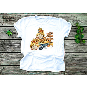 Fall Scarecrow Gnomes Sublimation Transfer, Ready to Press, Autumn, Sunflowers, Pumpkins, Gnome Sublimation Transfer, Harvest, Ready to Use (Mug x4)