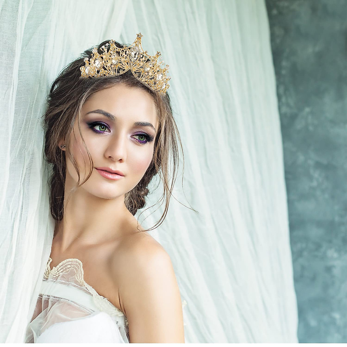 Tiara for Women Birthday, Tiara for Women Silver, Happy Birthday Queen Tiara for Women, Crown for Girls Tiaras Birthday Queen Crowns with Birthday Girl Sash, Crowns for Women with Rhinestone