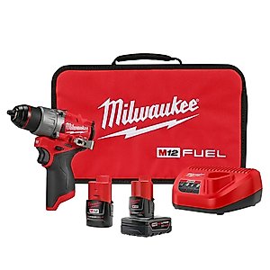 Milwaukee Electric Tool M12 Fuel 1/2"" Drill Driver Kit