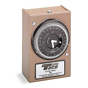 Taco T265-1 00 Analog Timer, Brown