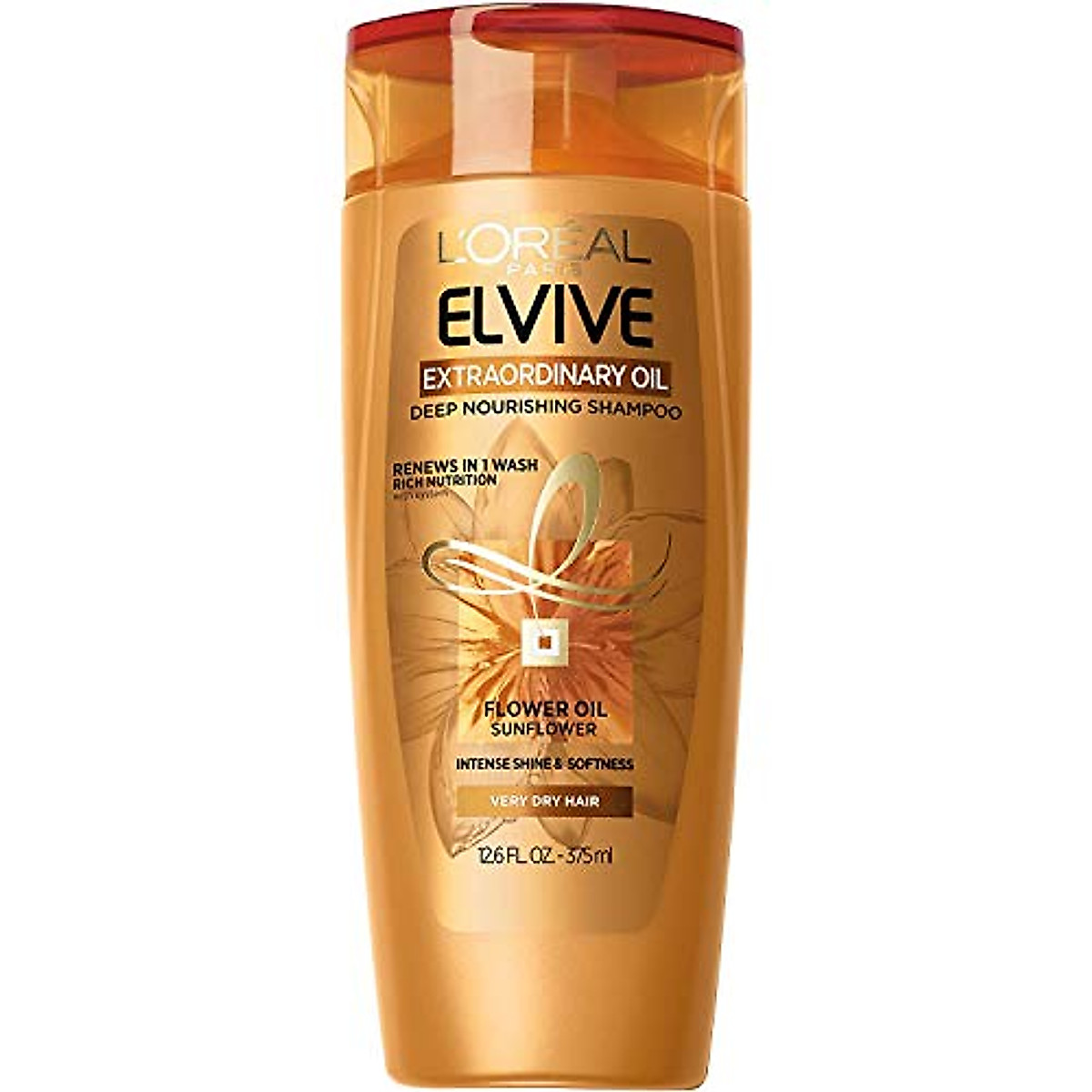 L'Oréal Paris Elvive Extraordinary Oils Crème Shampoo,12.6 Fl Oz