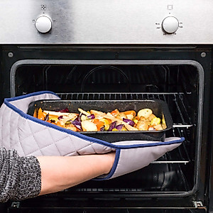 Russell Hobbs CW12611 Romano Vitreous Enamel Roaster, 36 cm, Black