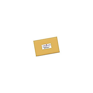 Avery Shipping Address Labels, Laser & Inkjet Printers, 2,500 Labels, 2x4 Labels, Permanent Adhesive (95945), White