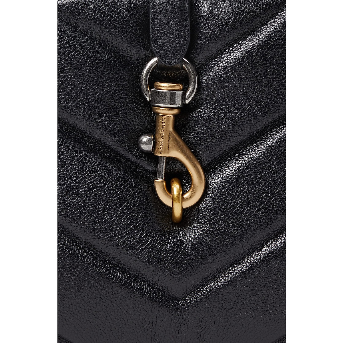 Rebecca Minkoff Edie Maxi Top Zip Shoulder Black 1 One Size