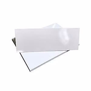 Dry Erase Name Tent Table Cards 8.5" x 3" (30 Pack) Reusable Name Cards, Classroom Name Tags, Wedding Guest Name Tents
