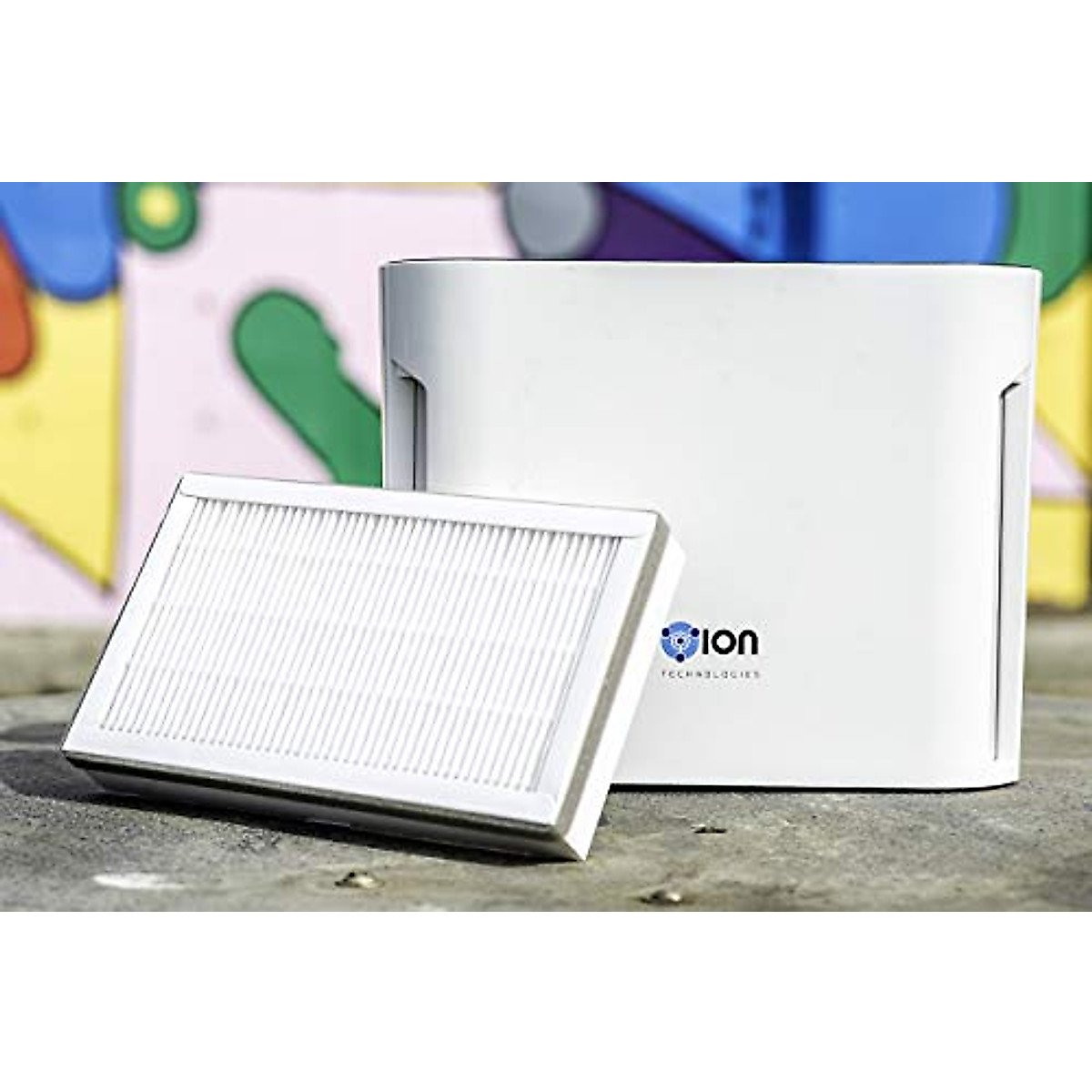 OION 4-in-1 True HEPA Air Purifier 3 Speeds Plus UV-C Sanitizer (White)