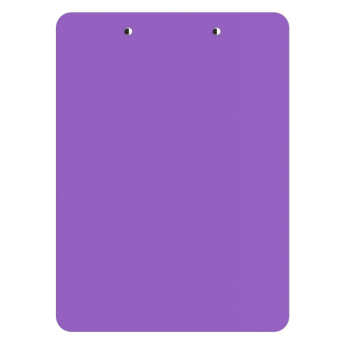Letter Size 8.5 x 11 Plastic Clipboard - Lilac