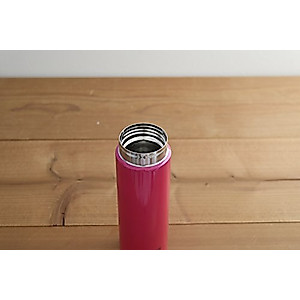 Tiger Water Bottle 300ml Stainless Mini Bottle Sahara Mug Lightweight MUJURYOKU Passion Pink MMP-G031-PA