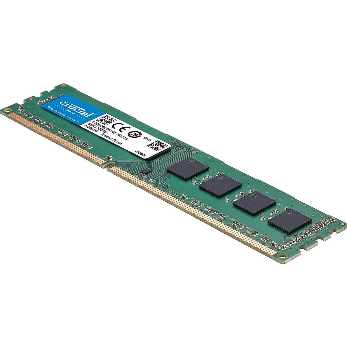 Crucial 16GB Kit (8GBx2) DDR3/DDR3L 1600 MT/s (PC3-12800) DR x8 ECC UDIMM 240-Pin Memory - CT2KIT102472BD160B