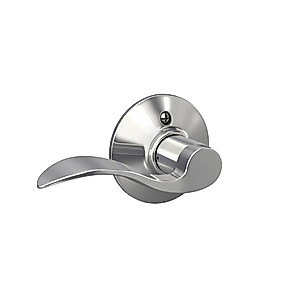 SCHLAGE F10 ACC 625 Accent Z-Wave Connect Camelot Touchscreen Deadbolt, Bright Chrome