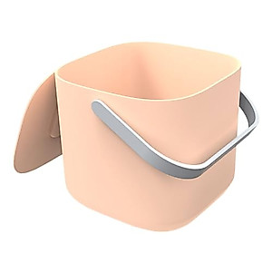 HONMEET 1pc Sonic Cleaner Washing Machine Mini Portable Washer Power Tools Washer Portable Mini Electric Washing Machine Mini Socks Washer Mini Laundry Washer Mini Washer Pink Plastic