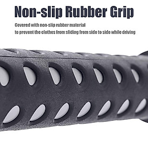 MICTUNING Car Clothes Hanger Bar Expandable 36 to 65 inches Retractable Vehicle Cloth Rack Hanger Rod for Car Truck RV SUV Road Travel - Coat Hanger Hold up to 60lbs